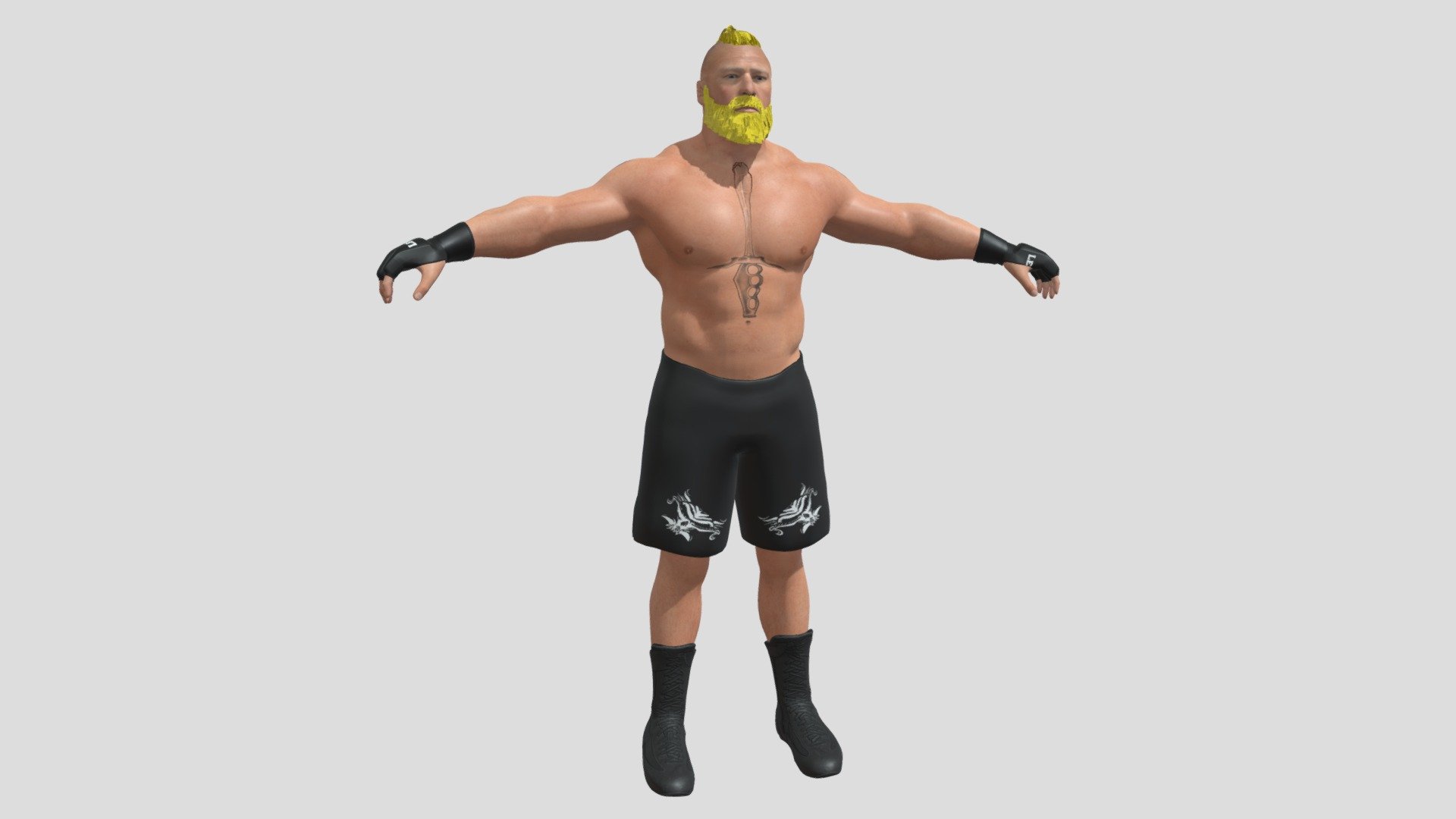 WWE_BROCK_LESNAR_2K22 - Download Free 3D model by RadioactiveAG ...