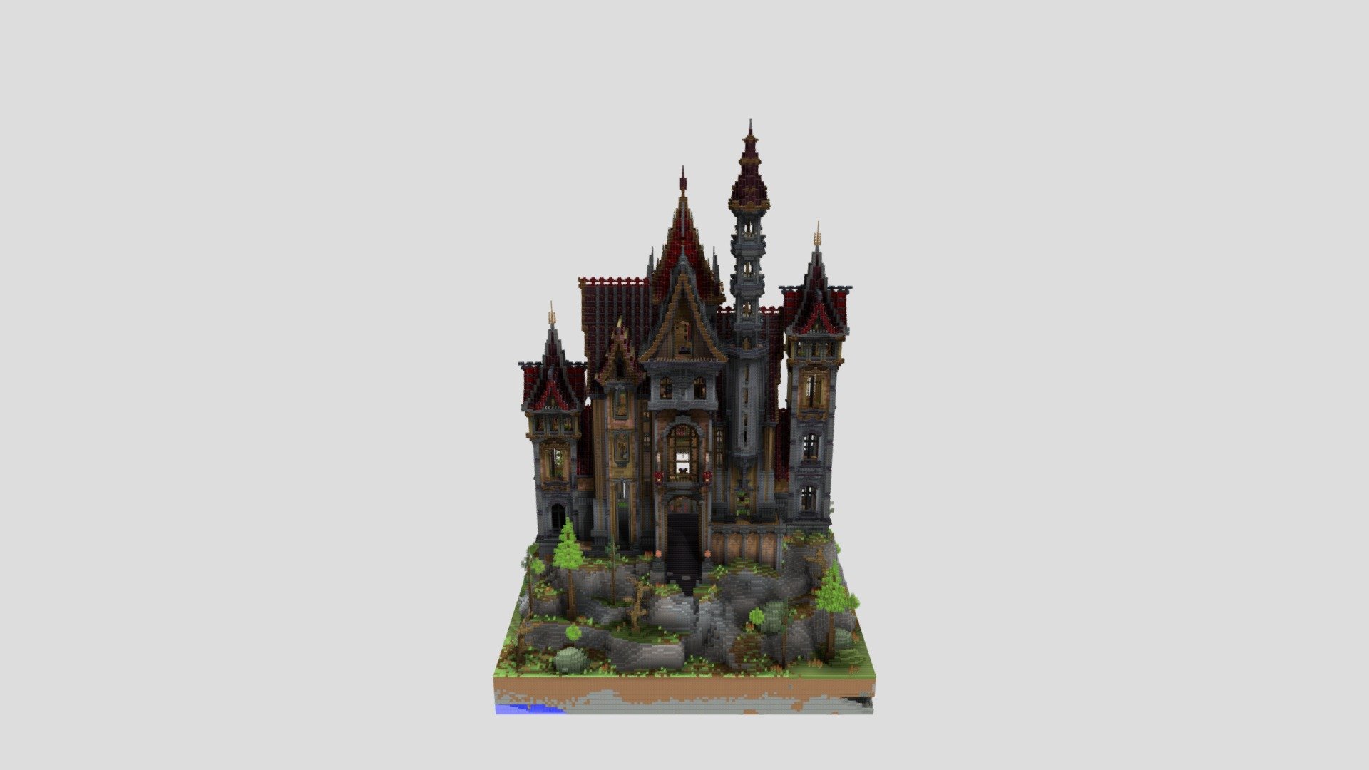 Scarry Castle - 3D model by Lolixonn [f1b1bf7] - Sketchfab
