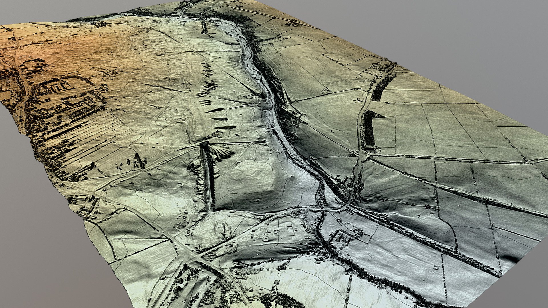 1M DSM LIDAR Cockfield Fell, Cockfield. - Download Free 3D model by ...