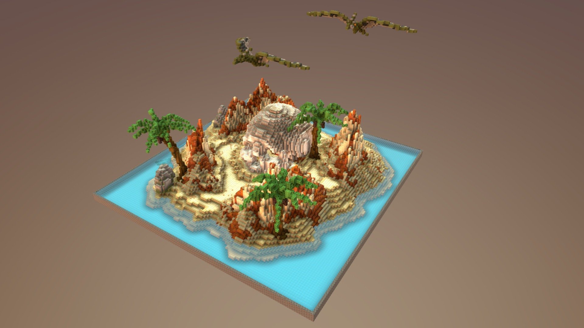 KoTH Skulls / Desert Theme - Download Free 3D model by NaydrusS ...