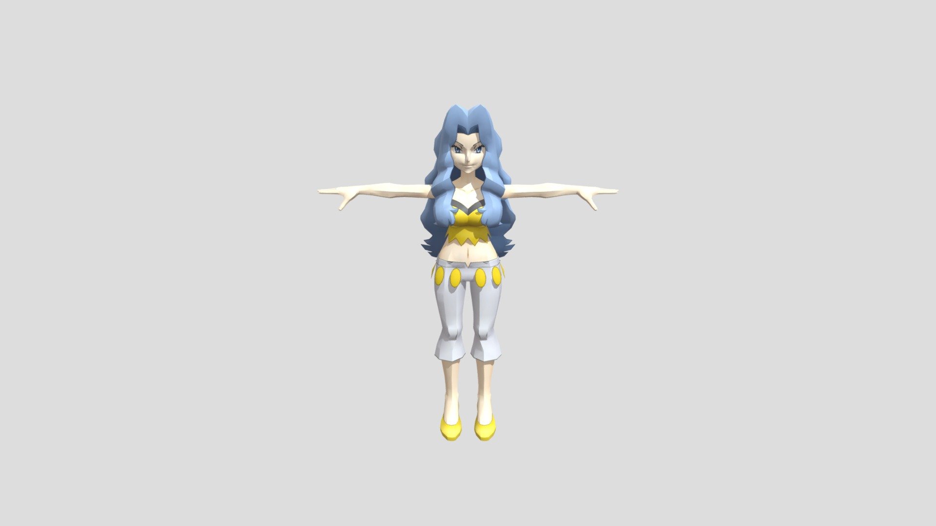 Karen - Pokemon - Download Free 3D model by Chechorams16 [f1b7554 ...