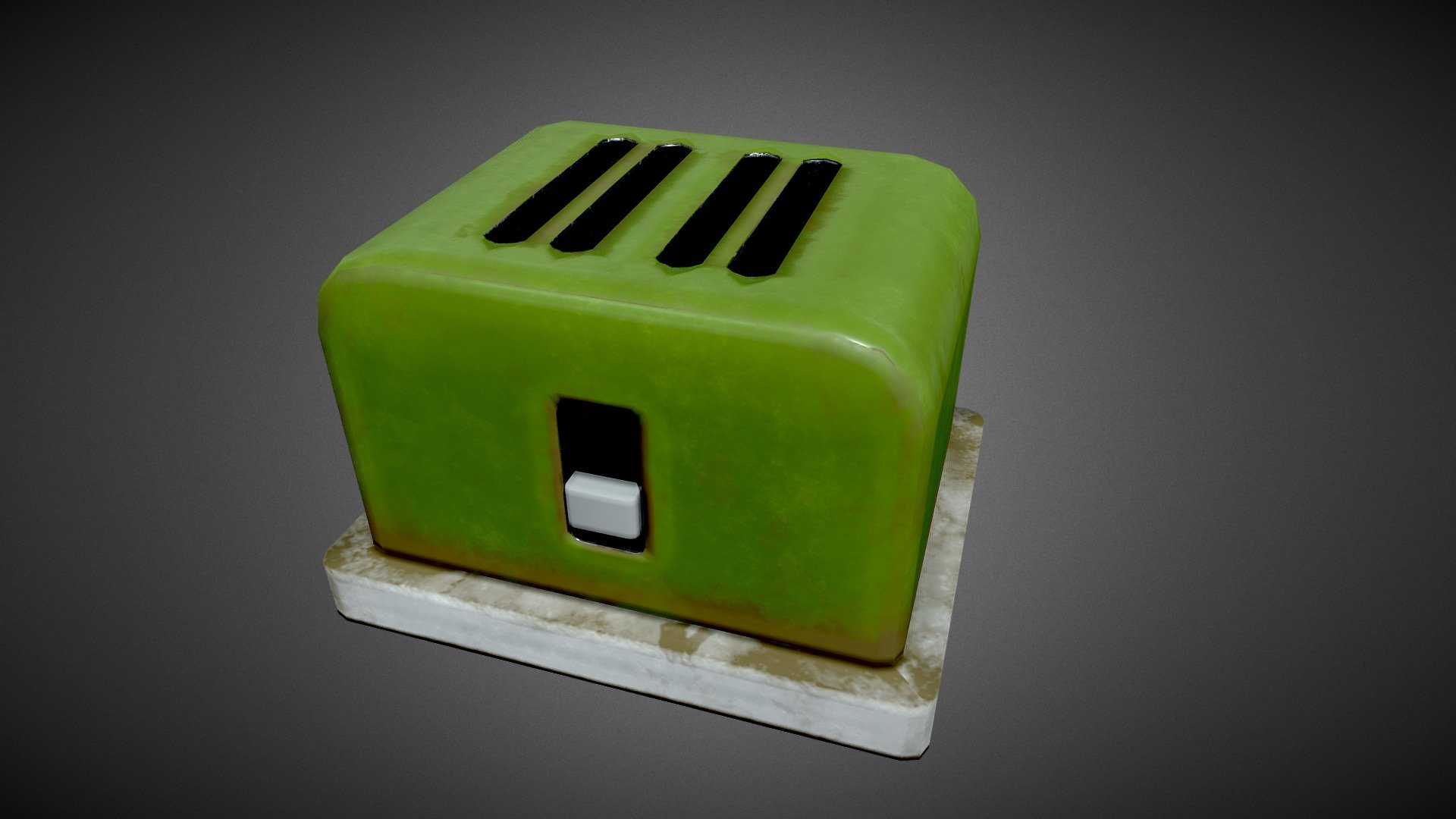 Classic Toaster - 3D Model - Download Free 3D model by extrin6 3D ...