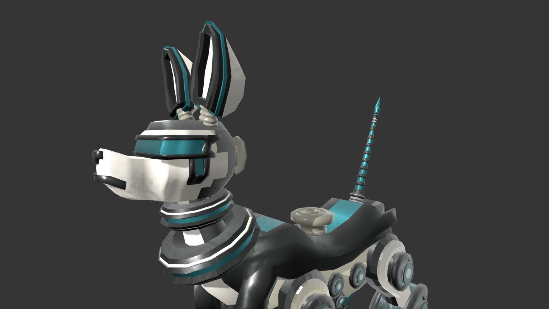 Robot Dog - 3D model by Michikoii [f1b80c1] - Sketchfab