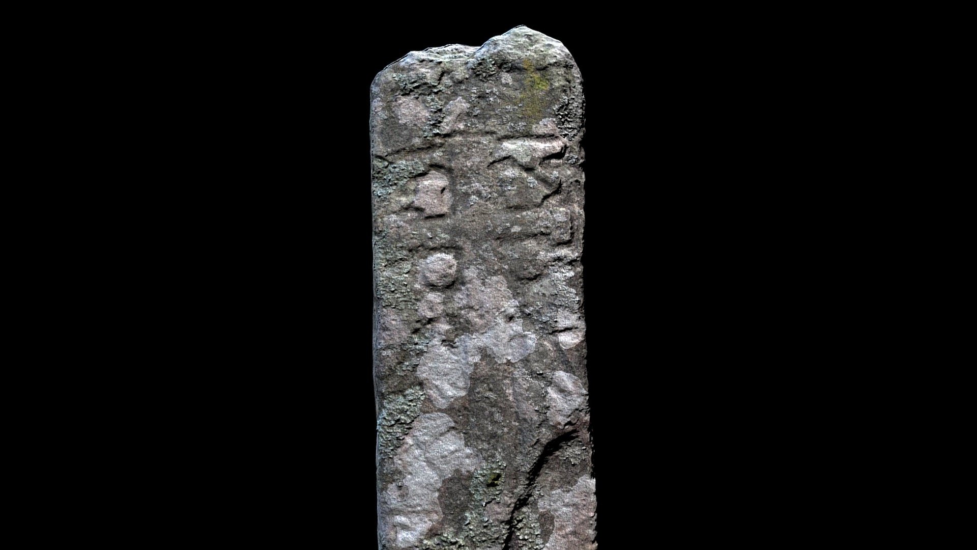 Kilmory Oib medieval carved stone, Argyll - 3D model by Dr Aaron Watson ...