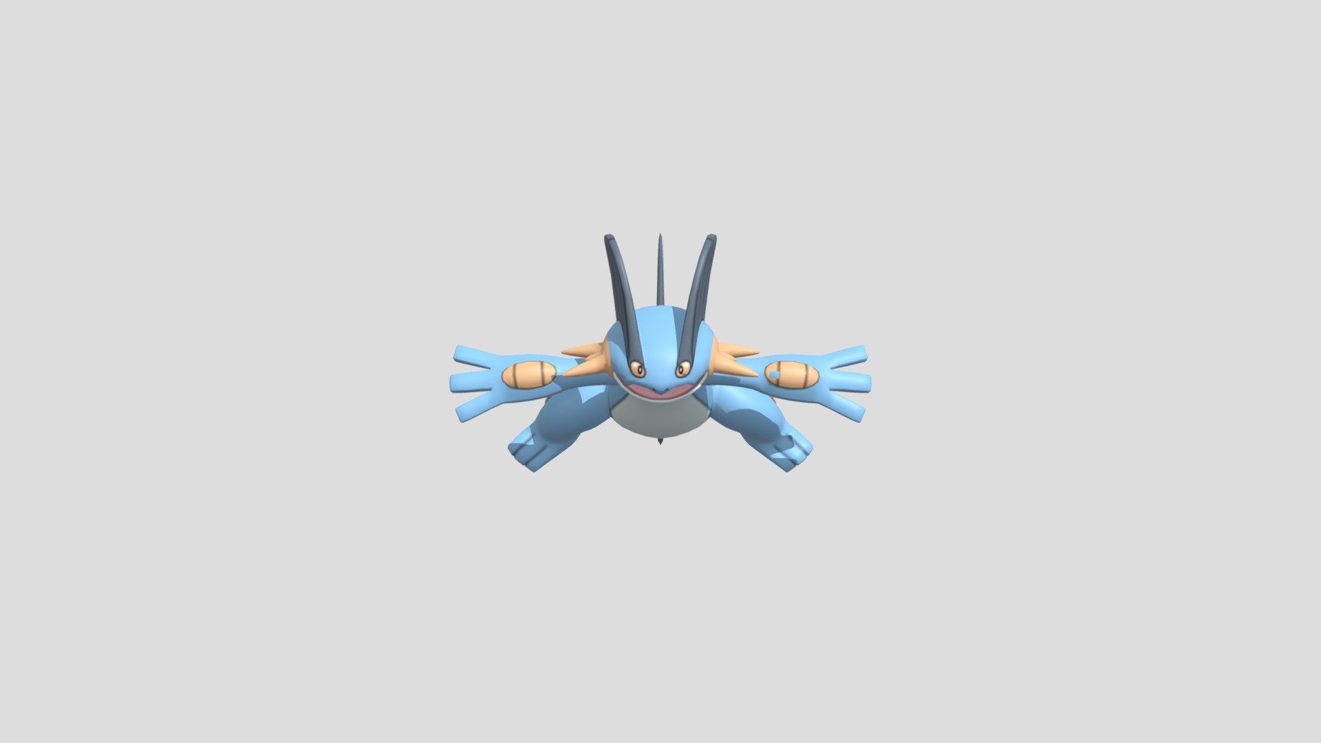 Swampert - Pokemon - Download Free 3D model by Chechorams16 [f1b8fde ...