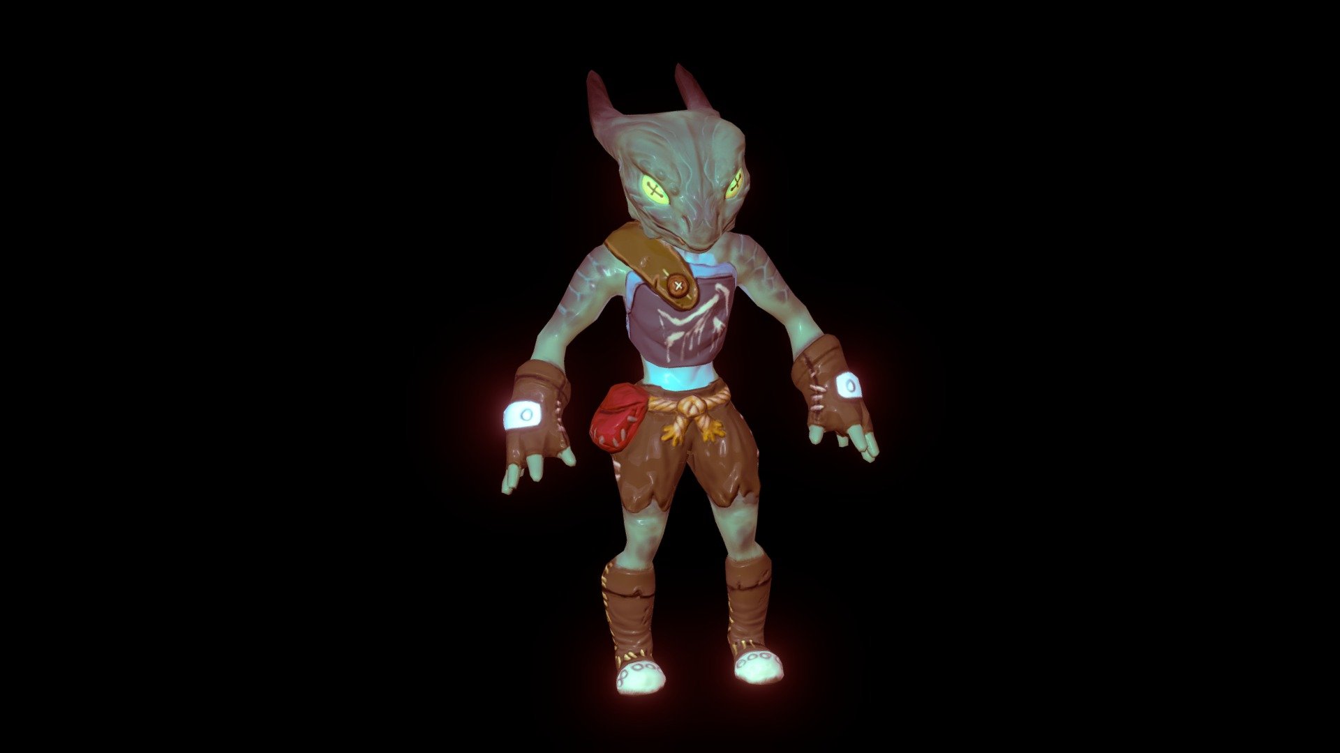 Low Poly kobold - 3D model by woodillustration [f1bcfe0] - Sketchfab