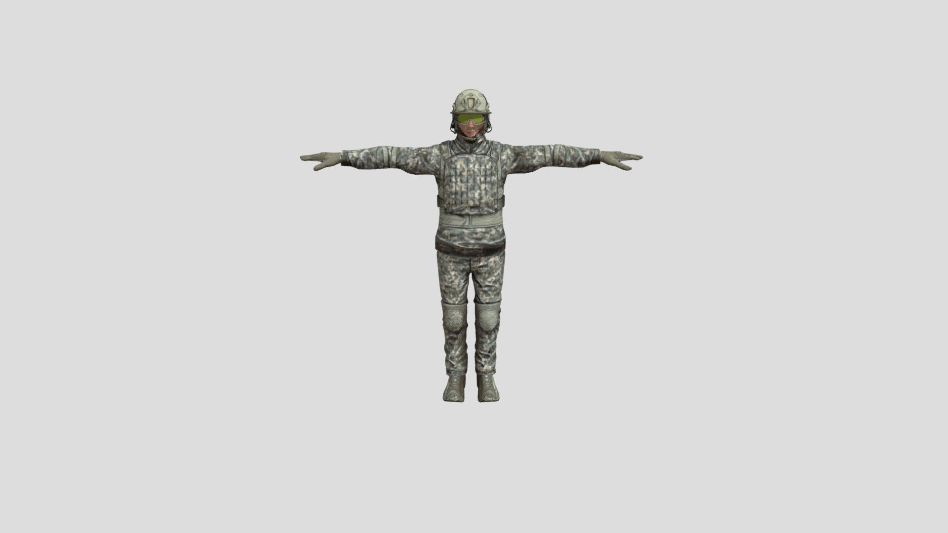 MILITARY 1 US - Download Free 3D model by catOS-catOS [f1be567] - Sketchfab