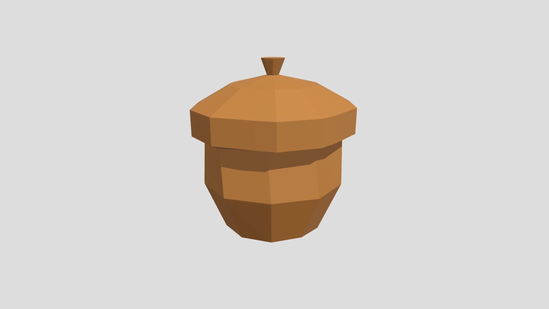 acorn - 3D model by belknacc (@carlbelk) [f1c1401] - Sketchfab