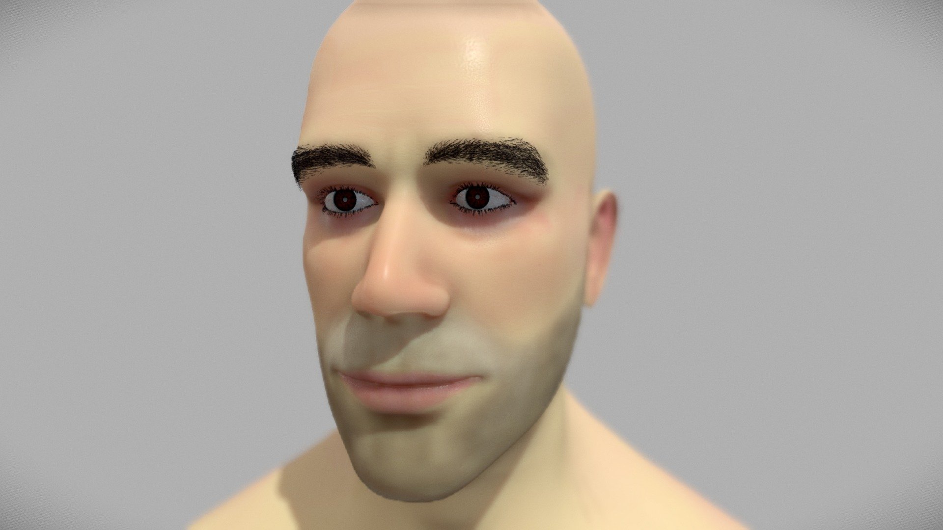 Human Male Face - Download Free 3D model by SonidosEnArmonia [f1c176a ...