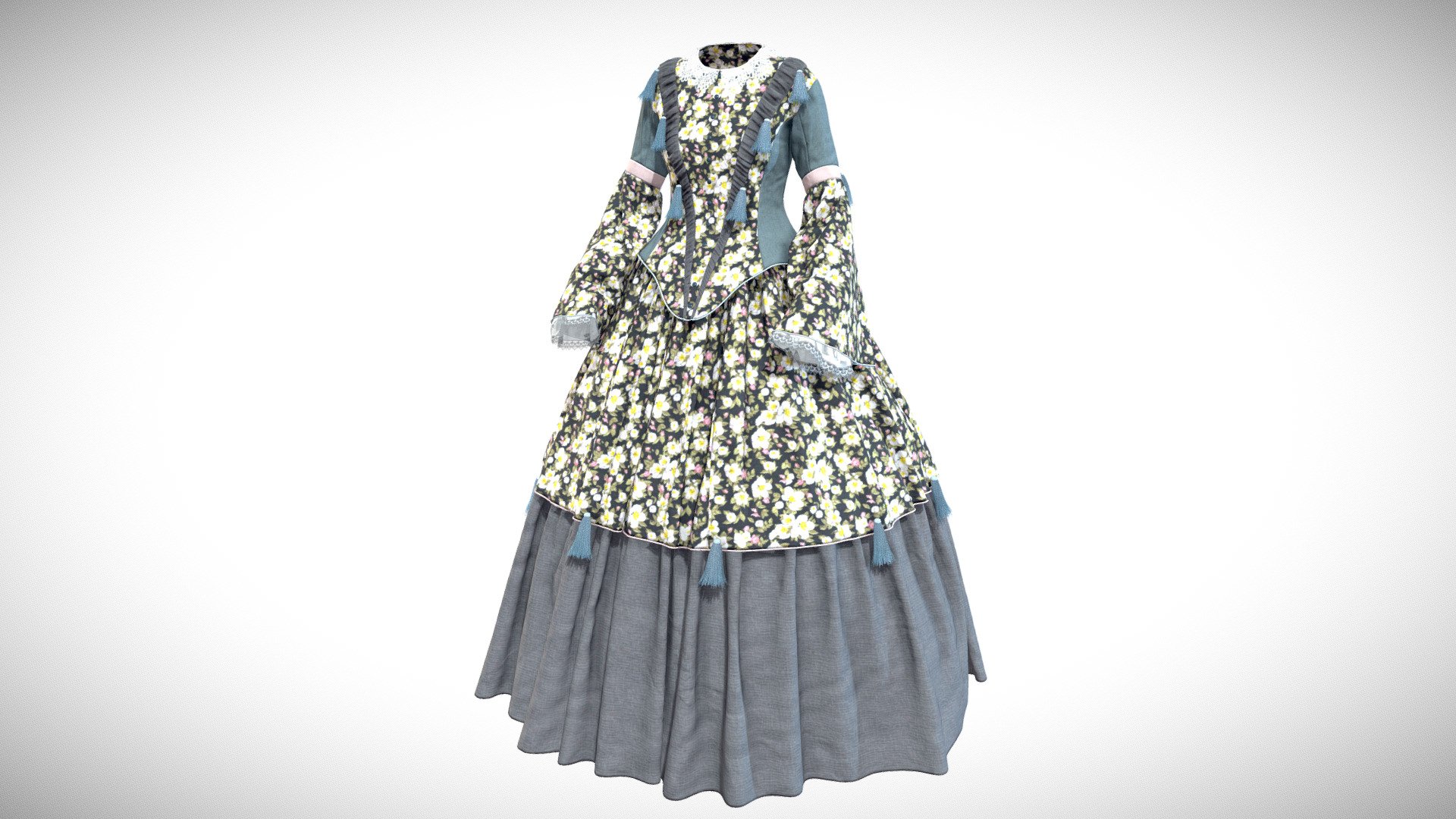 Costume: Polenka (2), "A Profitable Position" - 3D model by Department ...