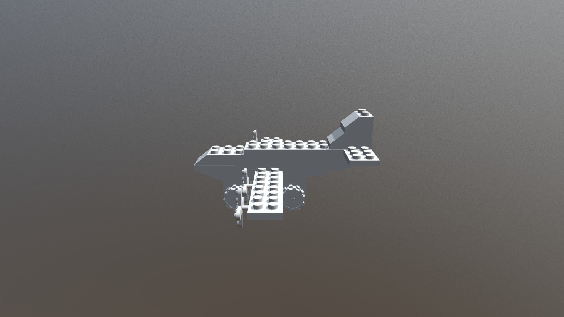 Lego Plane - 3D model by StanvVliet [f1c5751] - Sketchfab