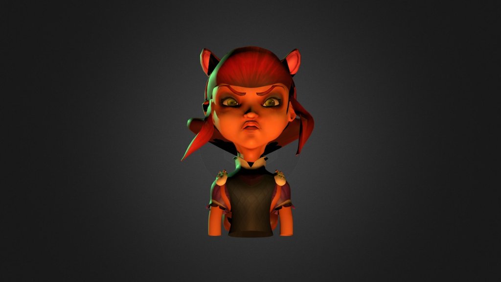 Annie from League of Legends - 3D model by oliviertsin [f1c6957 ...