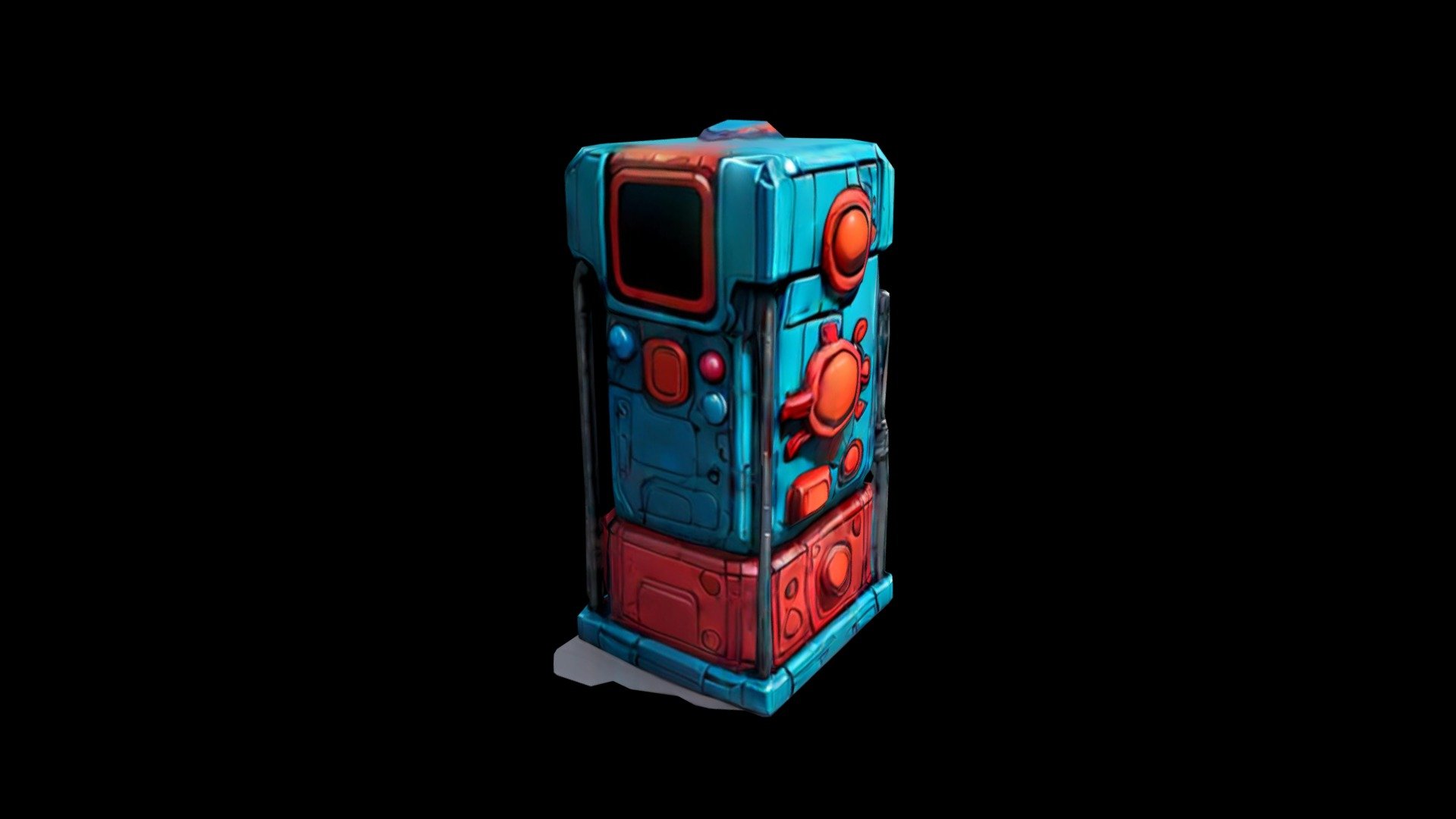 An Intricate Blue Box - Download Free 3D model by klrxyz [f1c7ae0 ...