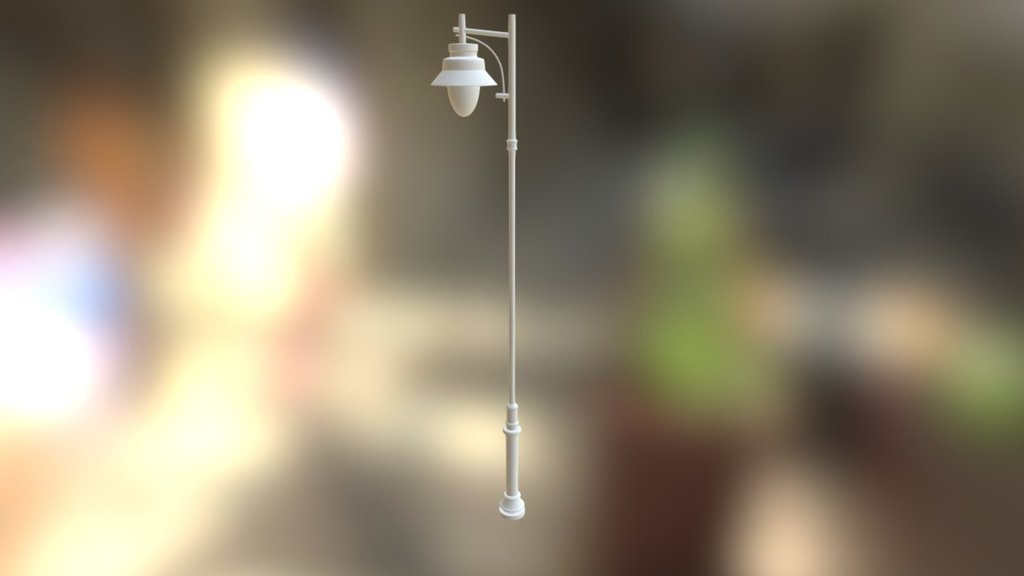 Steet Lamp - Download Free 3D model by Pradeep (@PRADEEP.POP) [f1c83ad ...