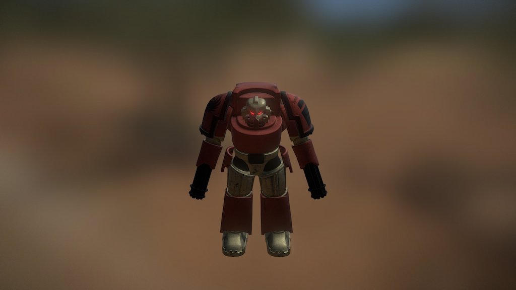 Space Marine - 3D model by D.S.M [f1c86a1] - Sketchfab