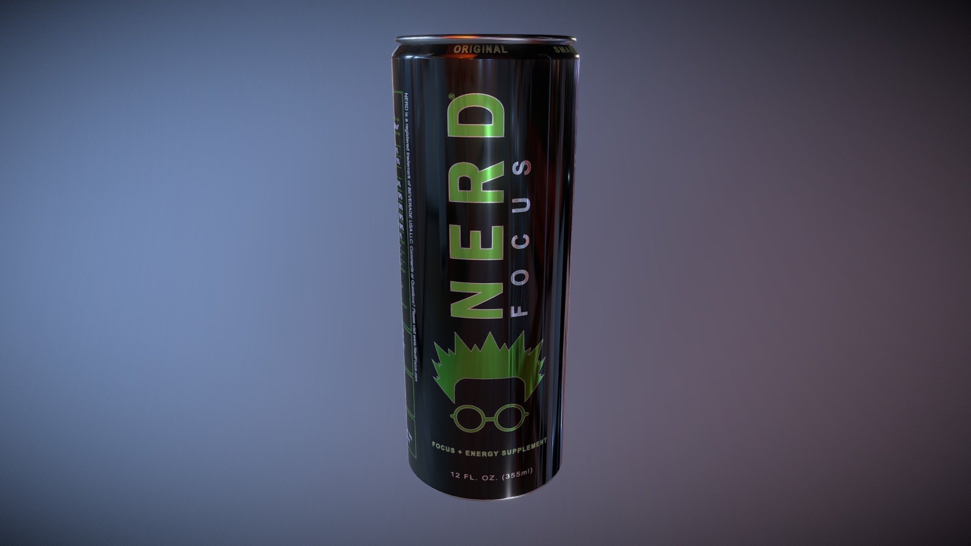 Nerd Energy Drink - 3D model by Angel M (@DigitalAngel3D) [f1c8a89 ...
