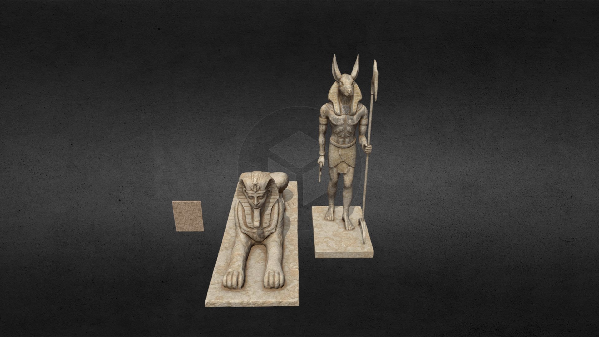 Ancient Egypt - Modular Museum HQ - 3D model by UniquePlayer [f1c9017 ...