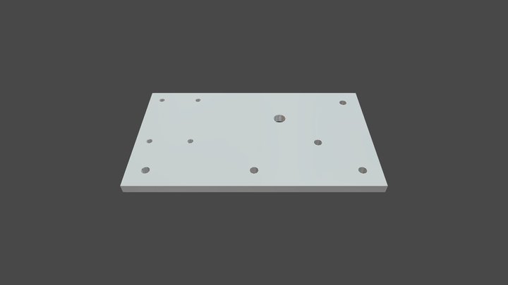 Base-plate 3D models - Sketchfab