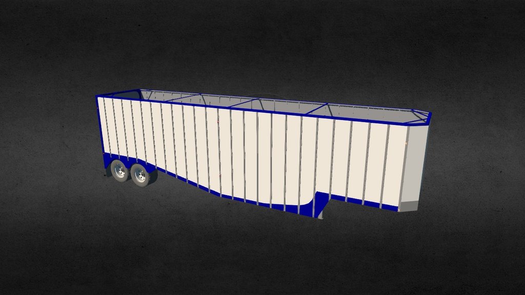 Peerless Drop Center 45ft Chip Van - 3D model by bansheewoj [f1cdace ...