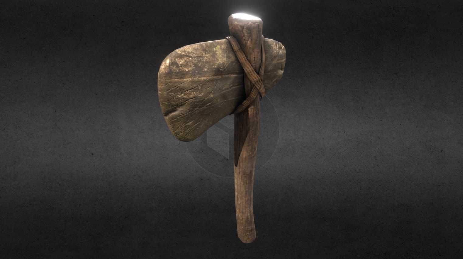 FPS Survival Stone Axe (Game Model) - 3D model by Michael Makivic ...