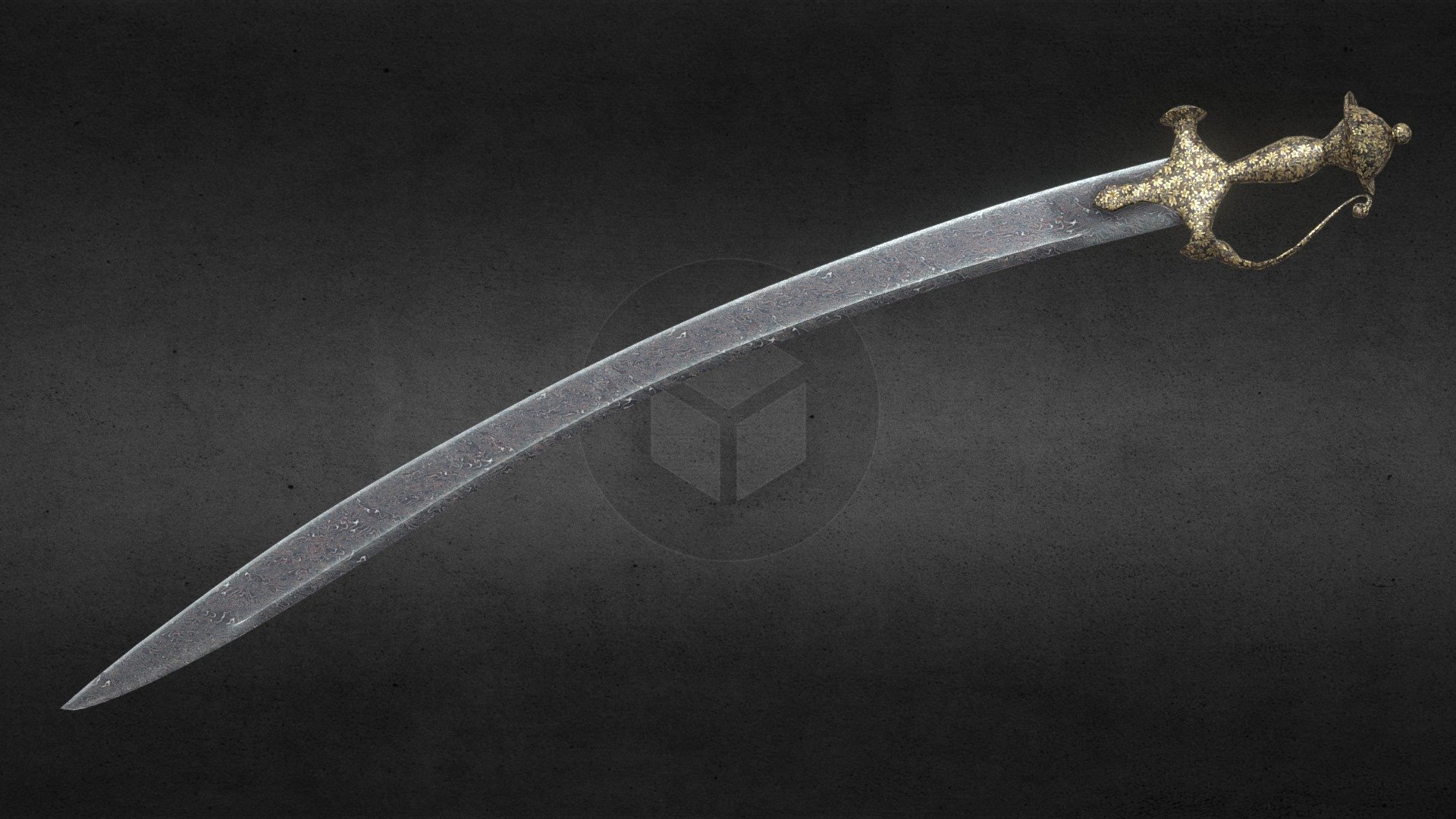 Sousan Pata Sword (GameReady Asset) - Download Free 3D model by Akbar ...