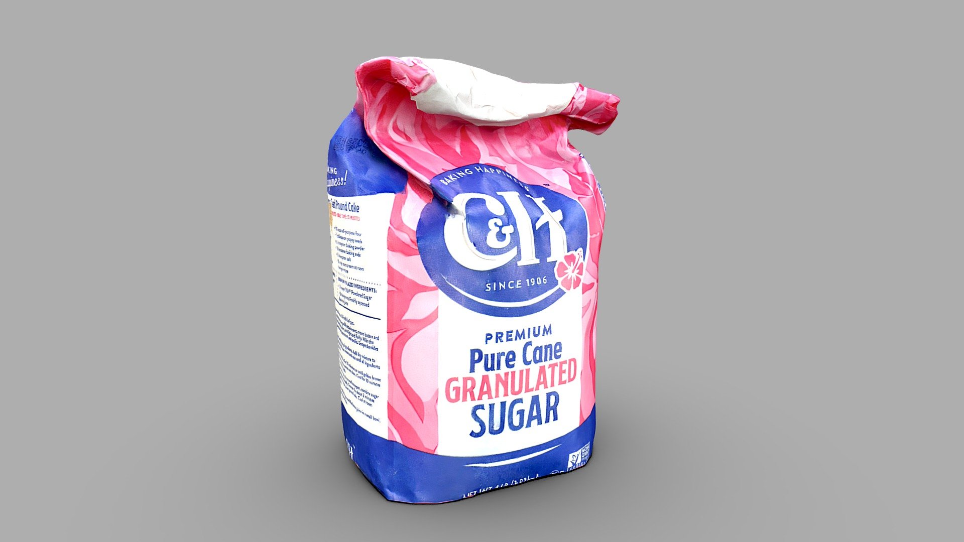 Sugar Bag scan LOWPOLY - Download Free 3D model by EFX (@evan4129 ...