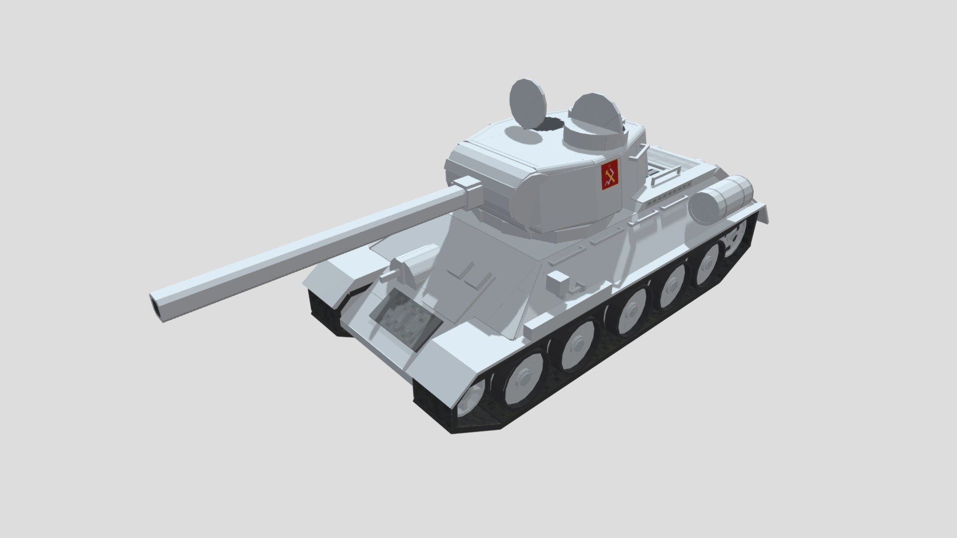 T-34/85 Medium Tank (Girls und Panzer) - Download Free 3D model by ...
