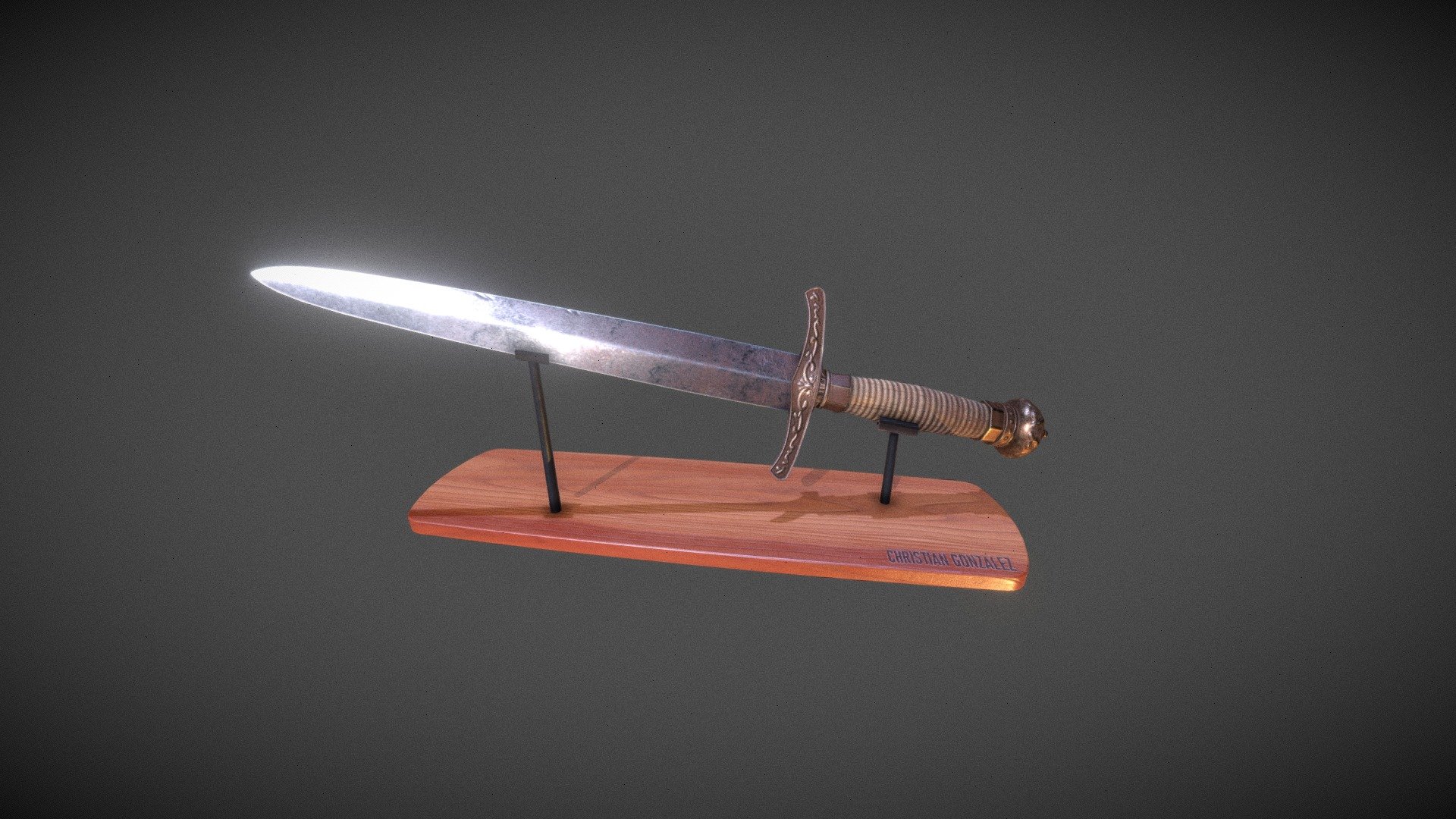 Dagger - 3D model by cg_110294 [f1d2c17] - Sketchfab