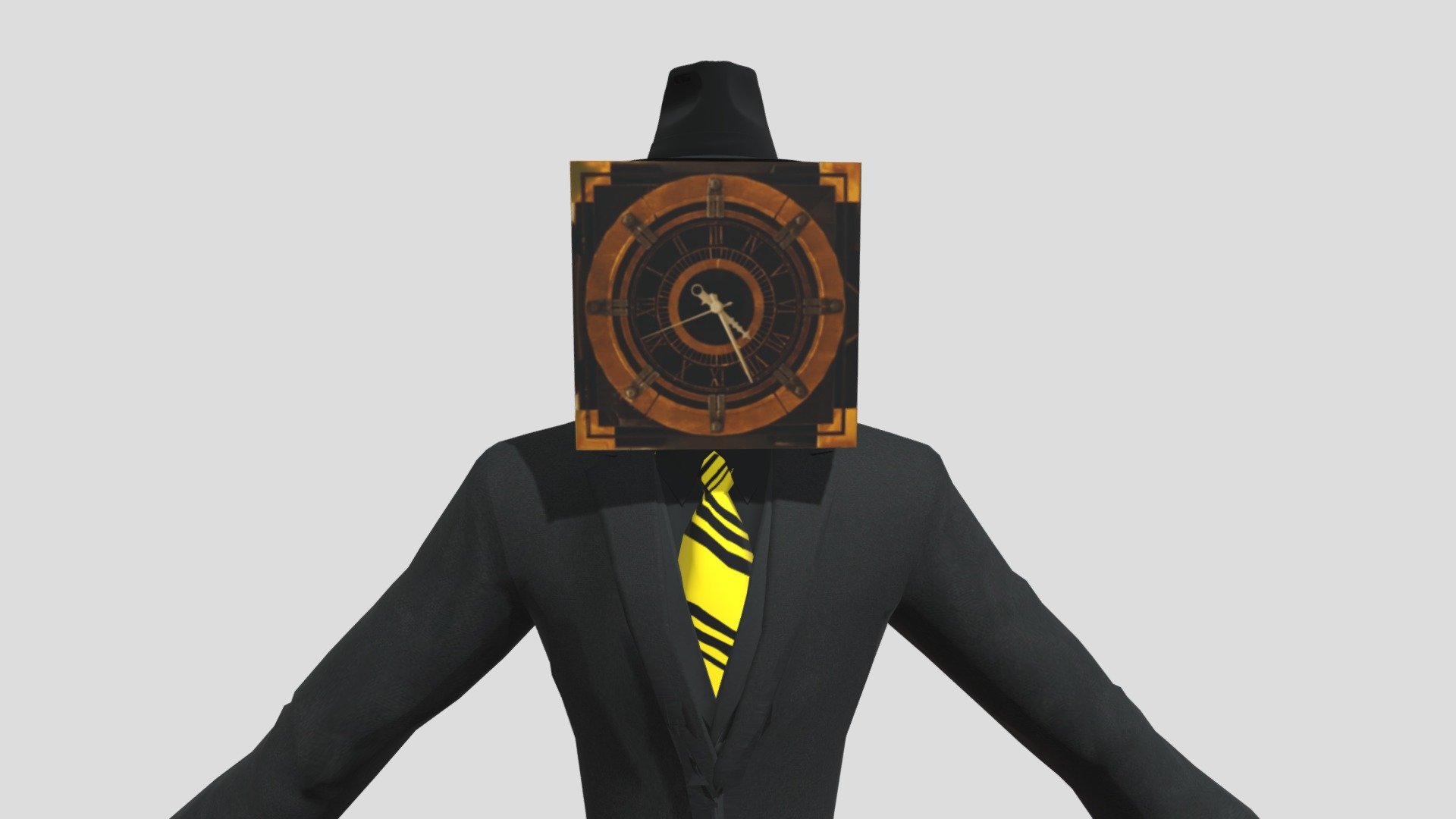 Large Clockman Rigged - Download Free 3D model by Missingno21 [f1d3624 ...