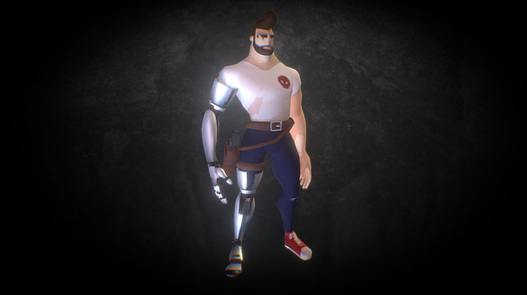 Cyborg - Download Free 3D model by Luciano Soares (@lucianosoares ...