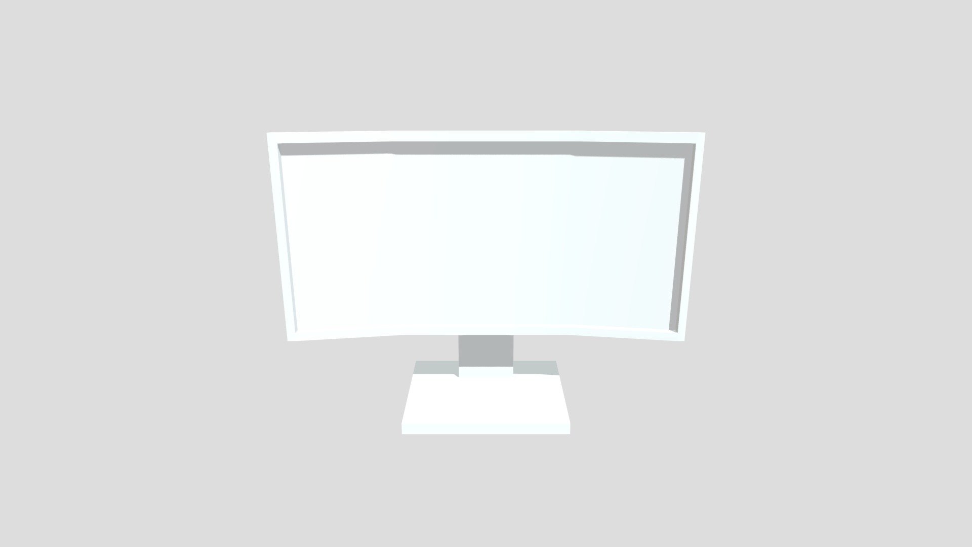 Monitor - Download Free 3D model by DavidVGMZ [f1d476b] - Sketchfab
