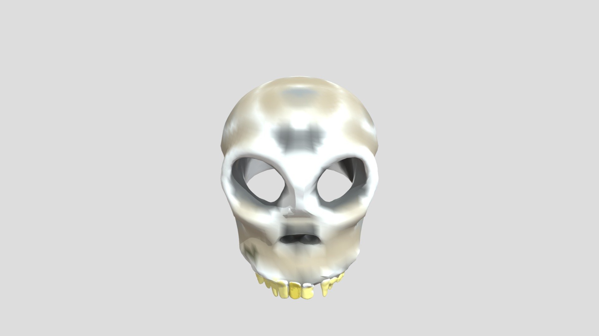 Human Skull (No Jaw) - Download Free 3D model by Hawk Eye Design ...
