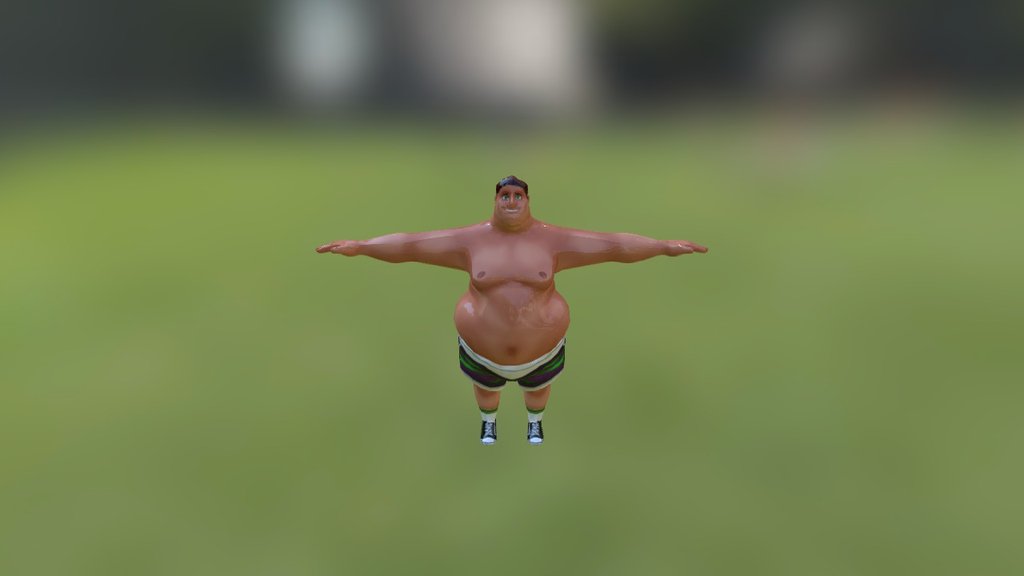 Fatman - 3D model by codetiger [f1d59b4] - Sketchfab