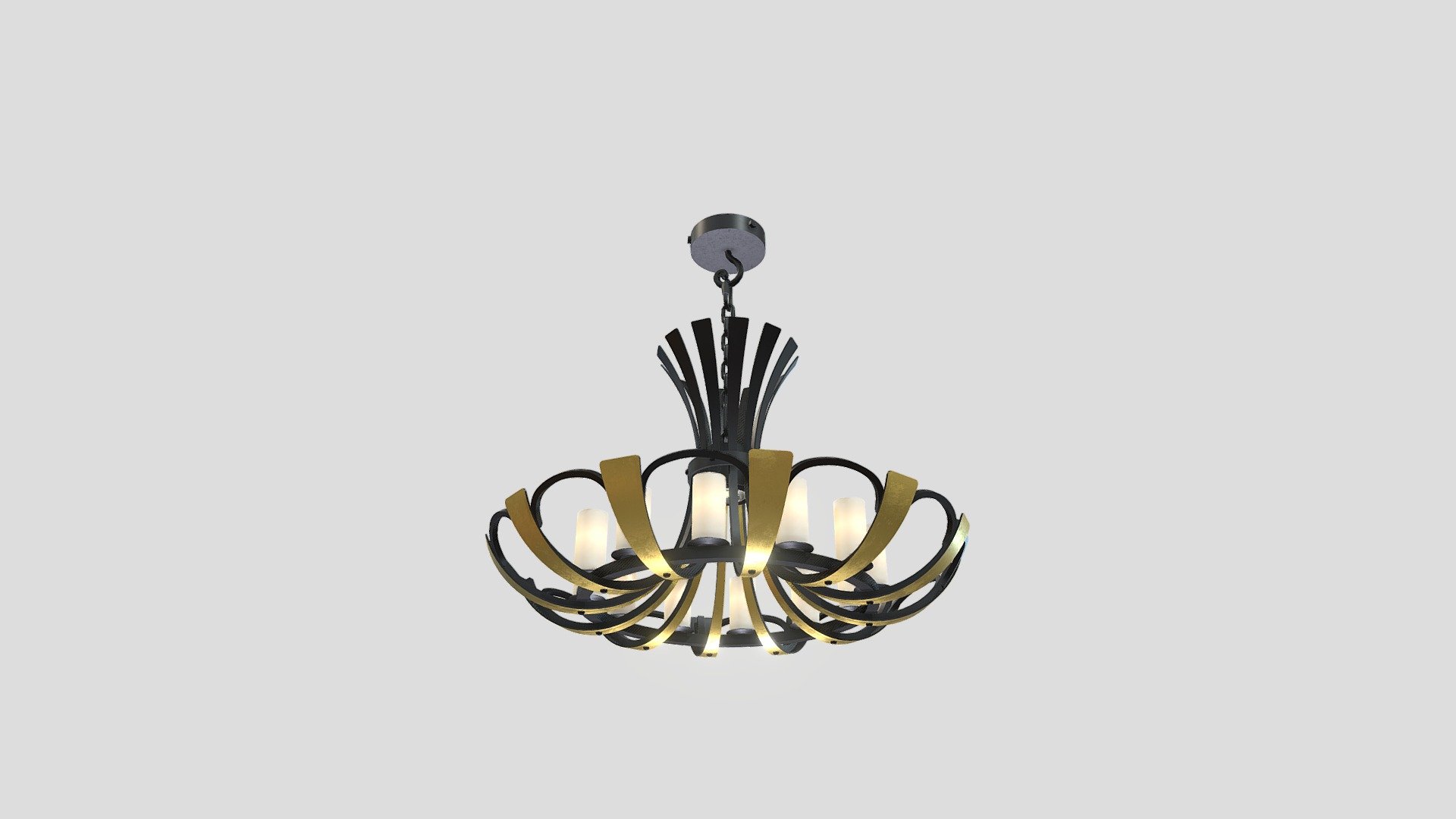 Ariel Chandelier - 3D model by Santangelo Lighting & Design ...