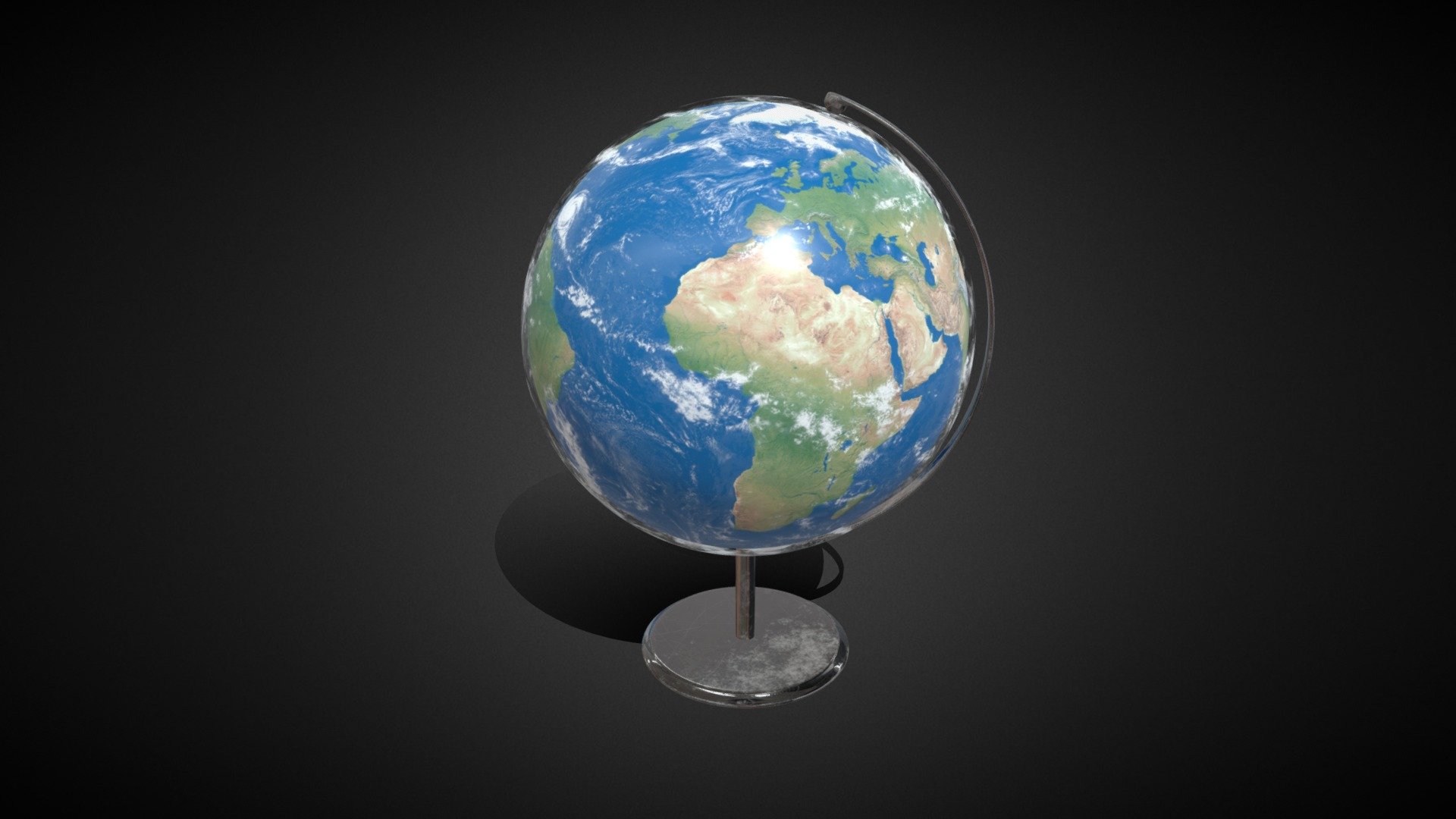 Week 12 - Planet Earth - 3D model by Mike Lee (@Michial.Lee) [f1d5ec0 ...