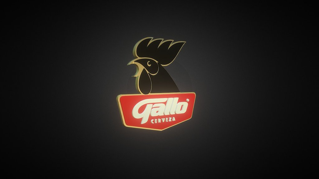 3D Gallo Logo - 3D model by EYEFLY Productions (@EyeFly) [f1d6092 ...