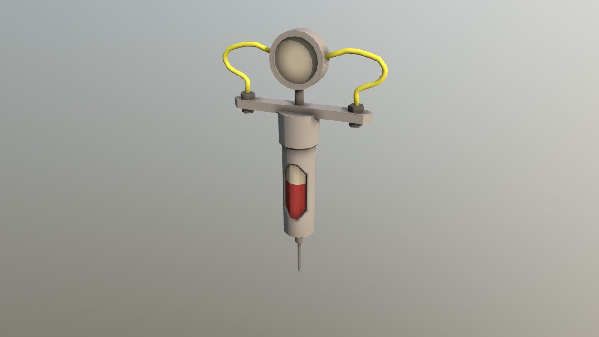 Low Poly Stimpak - 3D model by AdamHead [f1d8cae] - Sketchfab