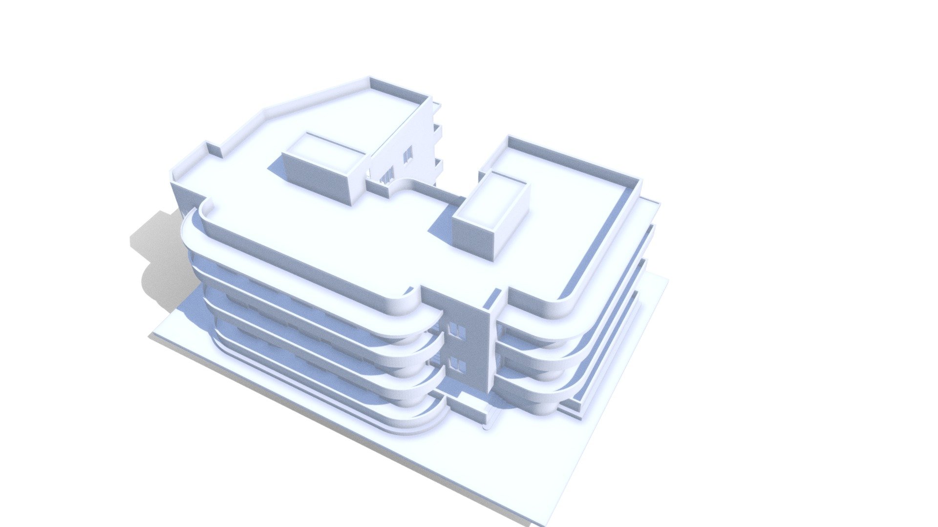 Haifa, Hadar A-Carmel, Eben-Ezra Street 7 - 3D model by Hadar Portrait ...