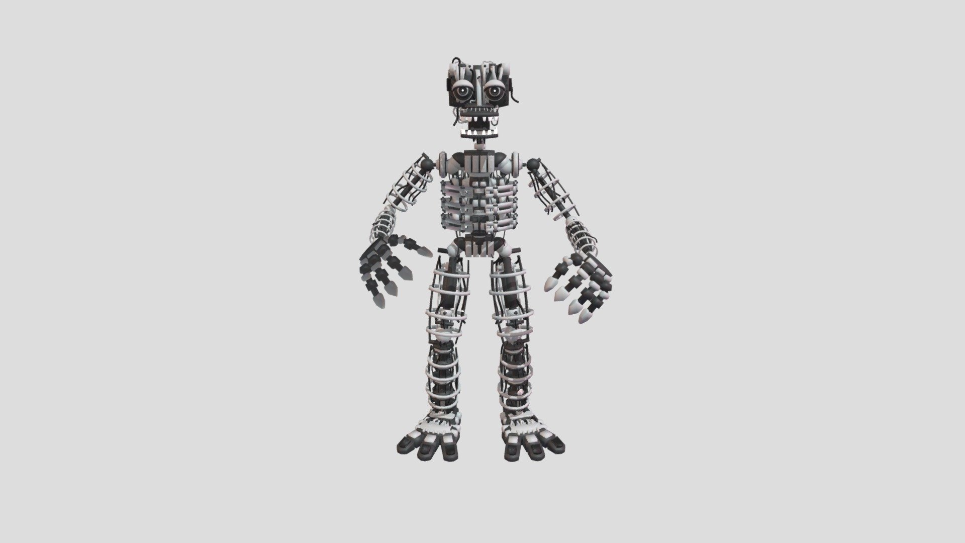 Endo Skeleton - Download Free 3D model by ...