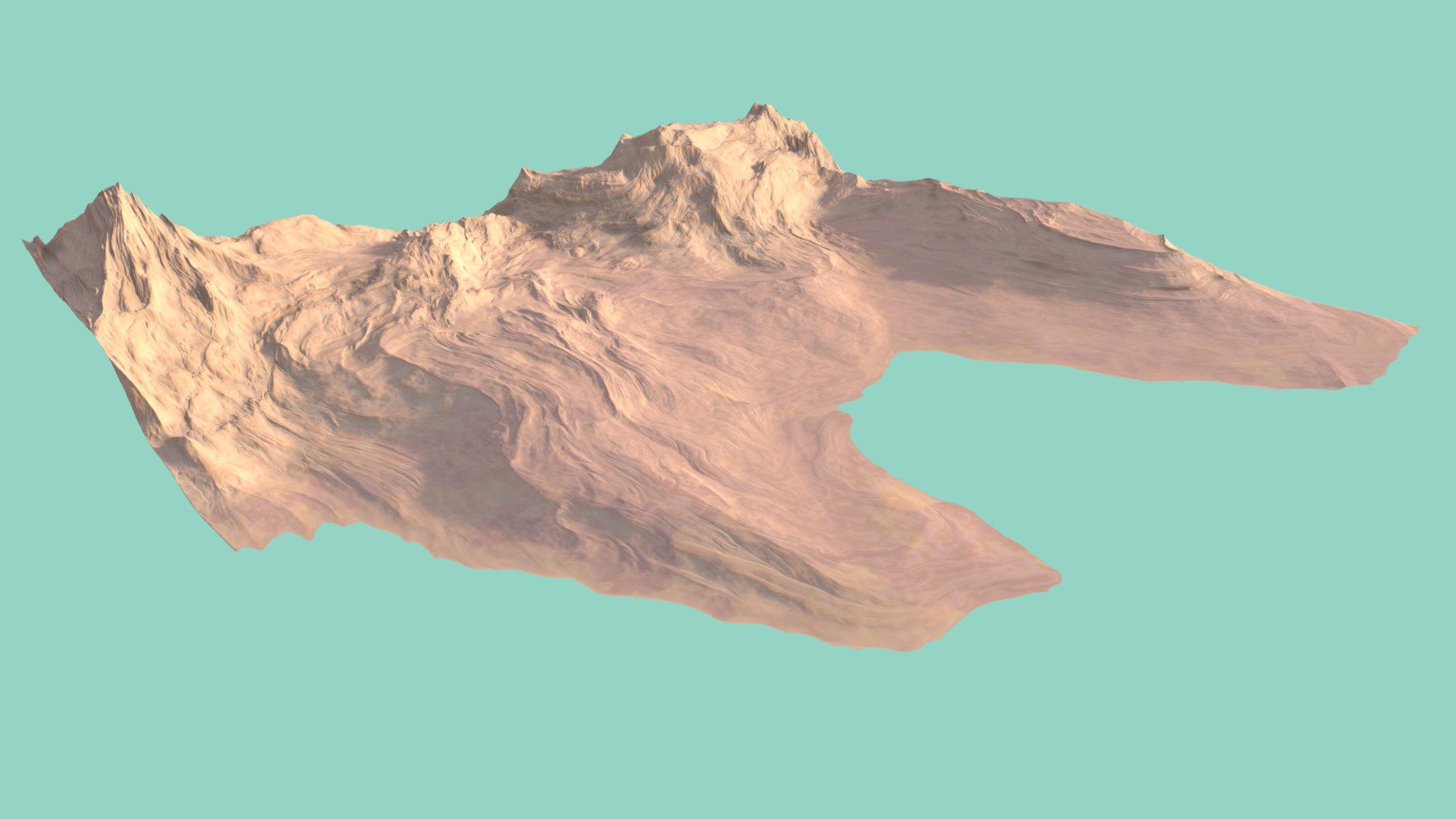 Terrain - Download Free 3D model by renaud lapierre (@renaudlapierre ...