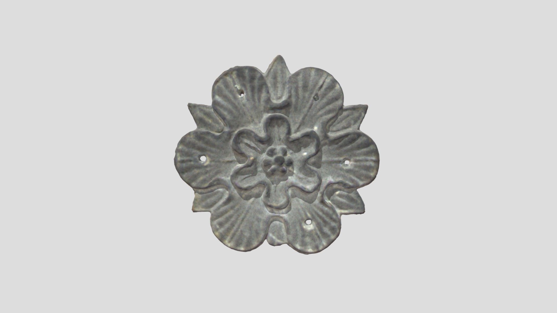 Pavilion VIII Lead Rosette-LG-color original - Download Free 3D model ...