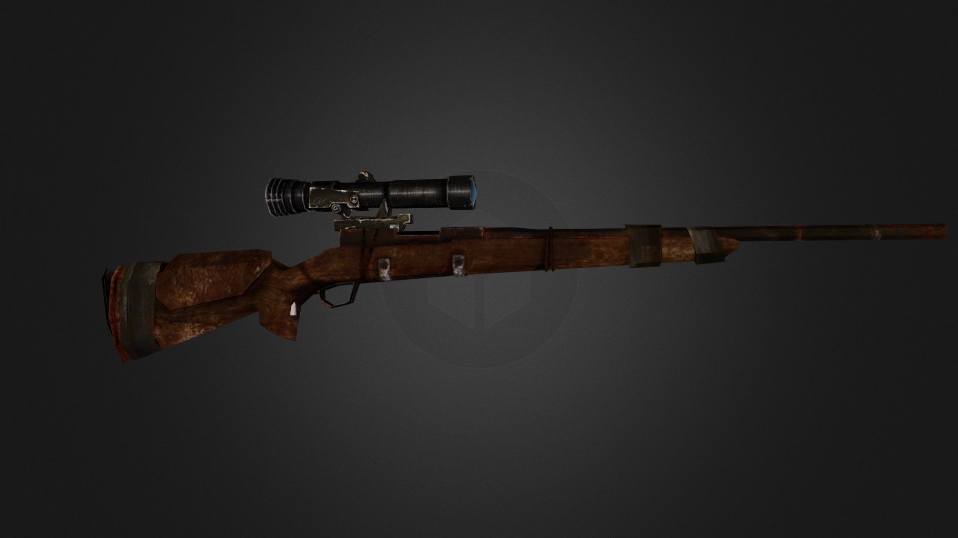 Hunting Sniper - 3D model by DarKGunZ [f1dc1dd] - Sketchfab