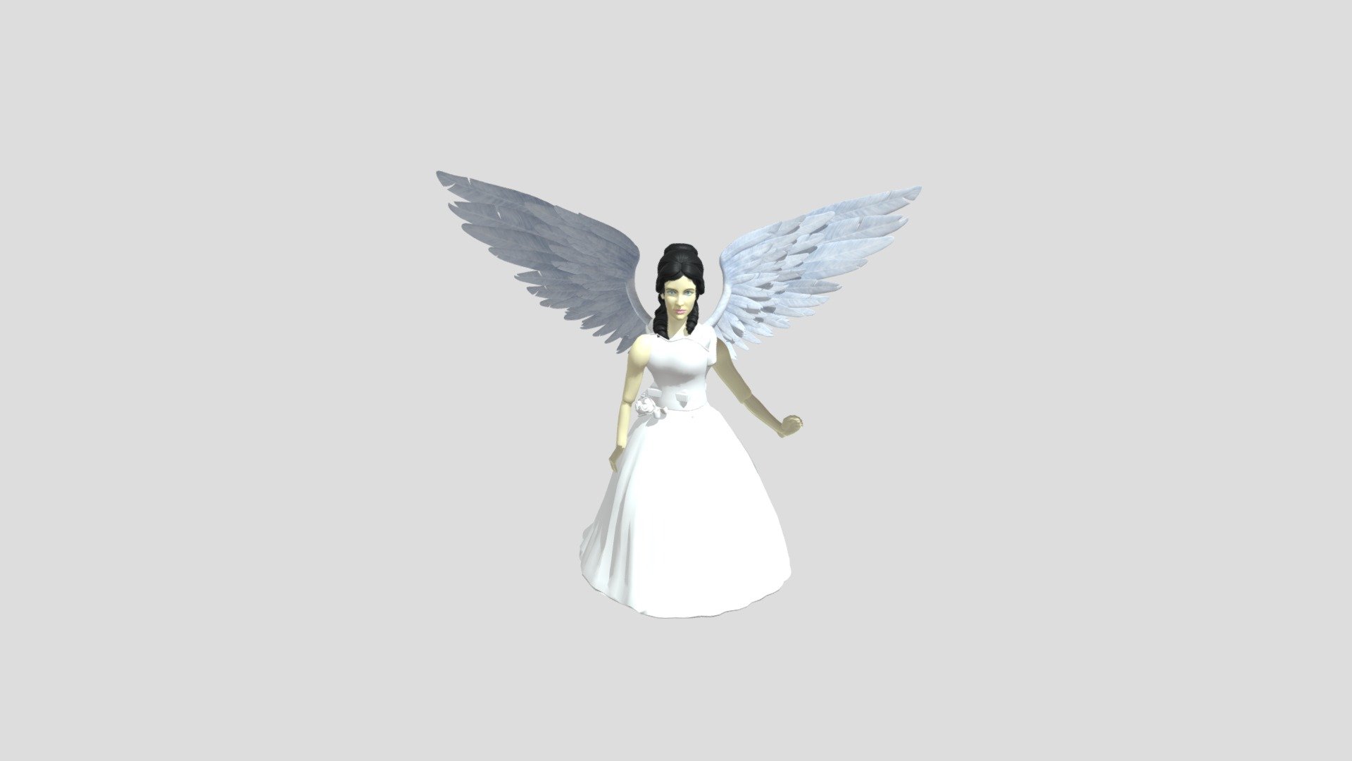 ANGEL - 3D model by THE CUBE GUY (@mishrau60) [f1dc30e] - Sketchfab