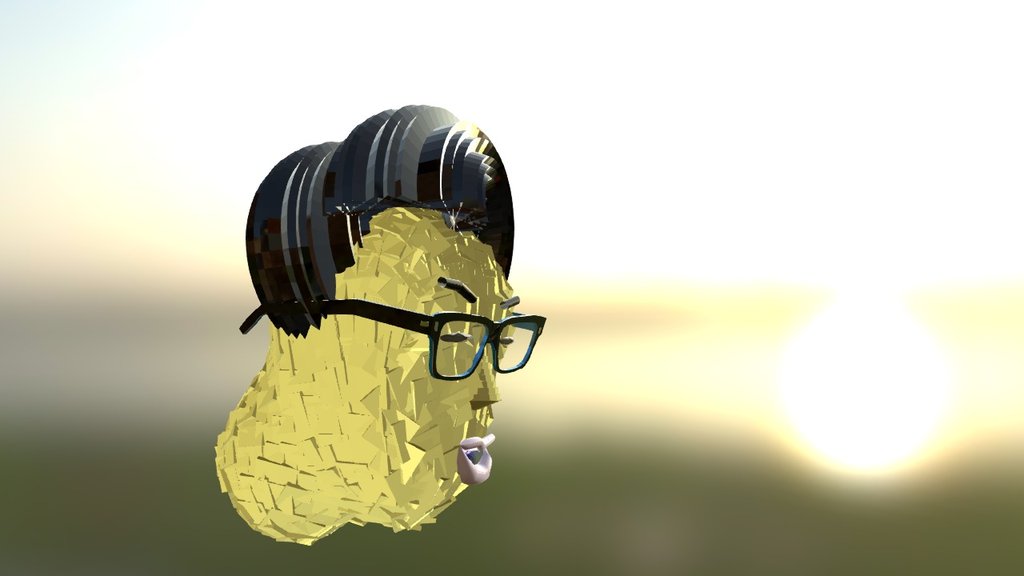 3D Self Portrait - 3D model by saiyantrainerz [f1dd242] - Sketchfab