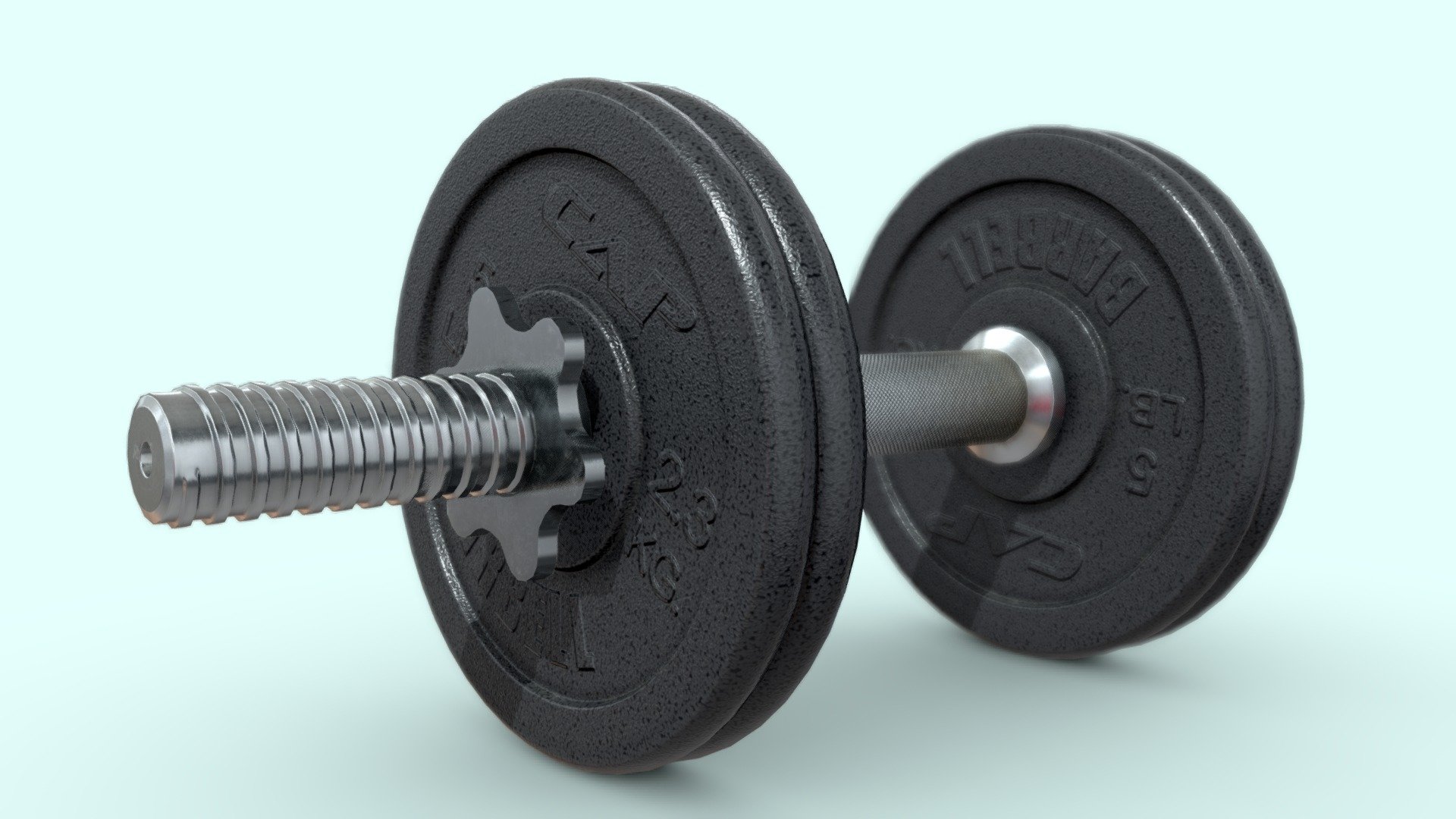 Dumbbell - Download Free 3D model by Timothy Ahene (@timothyahene ...