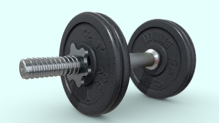 Dumbbell 3D models - Sketchfab