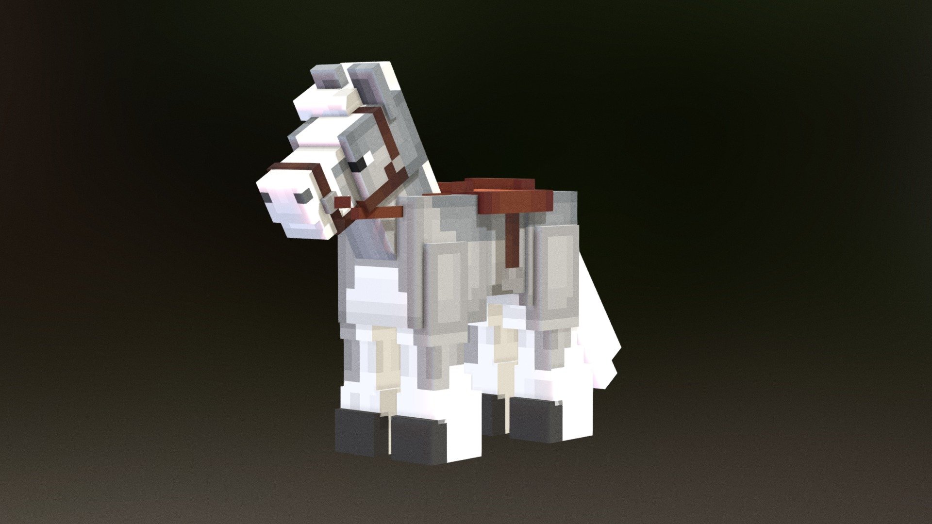 Draught Horse Version Two - Minecraft Model - 3D model by jessdragon12 ...