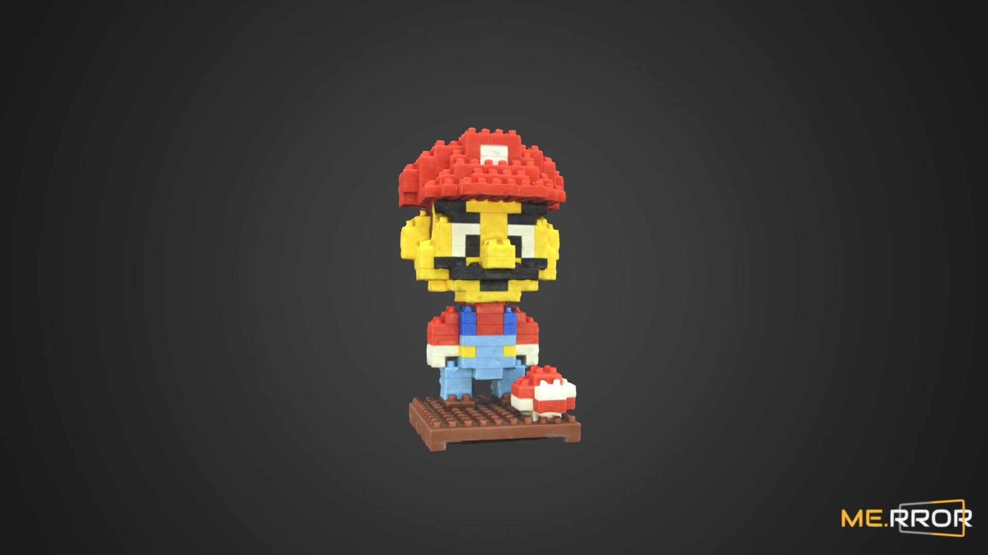 Toy Lego Mario - Buy Royalty Free 3D model by ME.RROR Studio (@merror ...