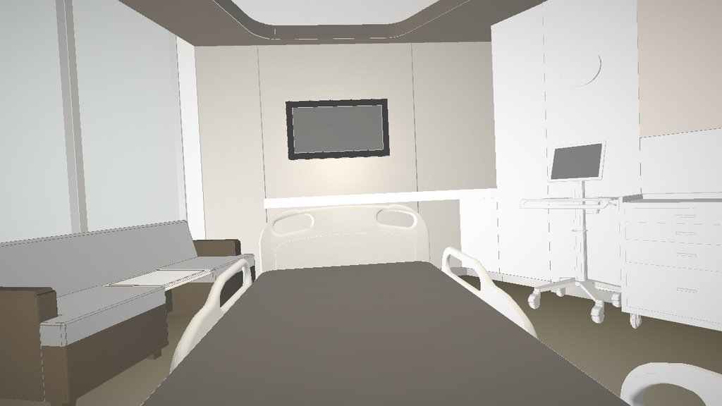 MCE Patient Room - 3D model by joelseph1985 [f1e0c7f] - Sketchfab