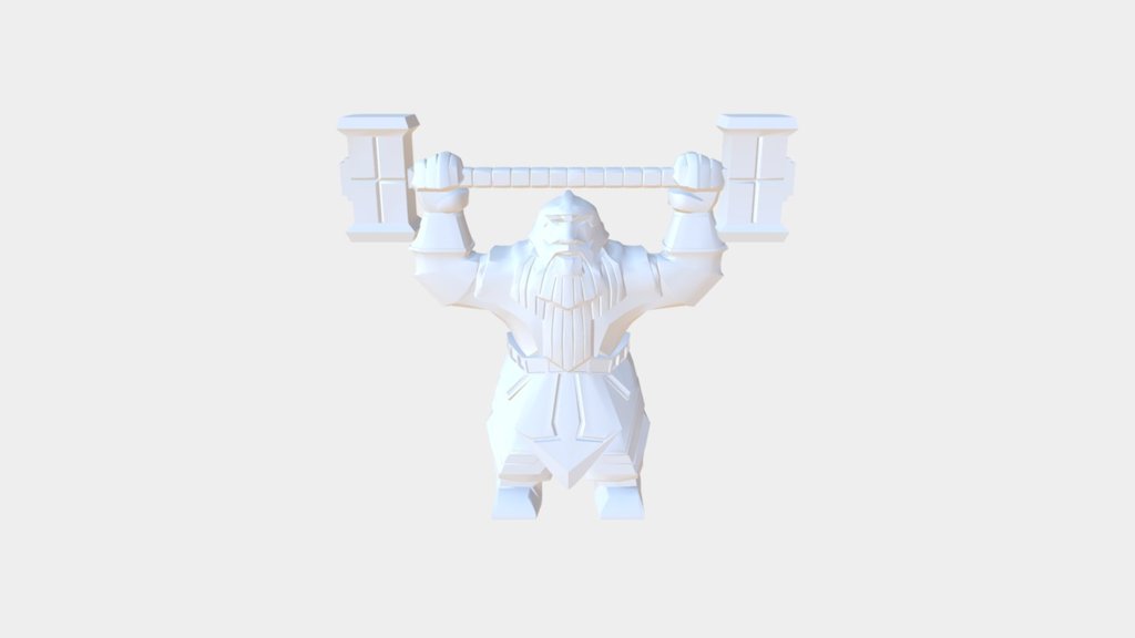 Zwerg_final - 3D model by KIRAKIRA [f1e134f] - Sketchfab